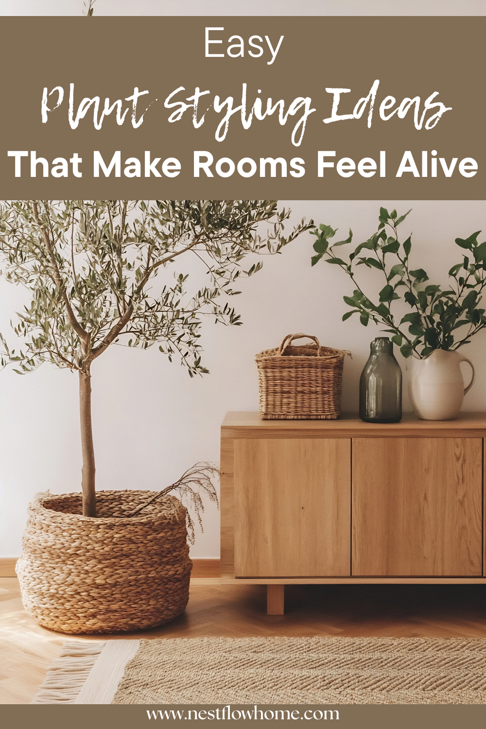 How to Make Any Room Feel Alive with Plants - NestFlowHome